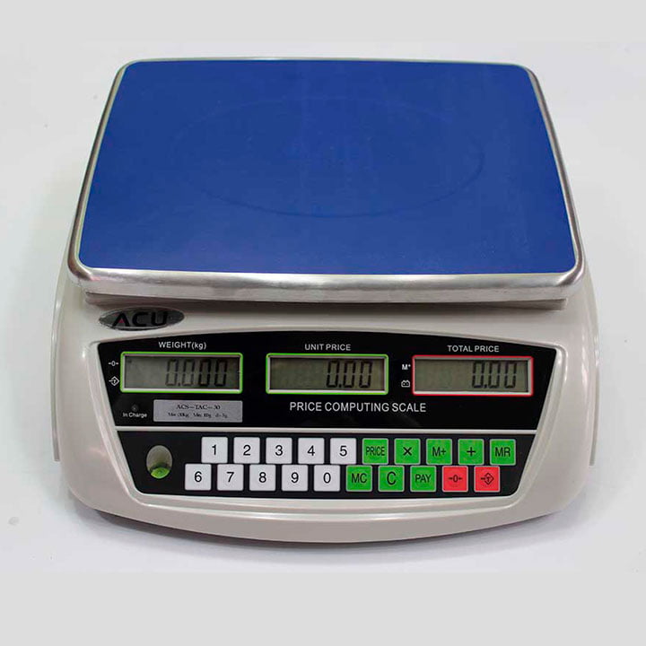 Balanza Digital Comercial Acu Sin Torre de 30 kg - Balanzas Digitales Perú
